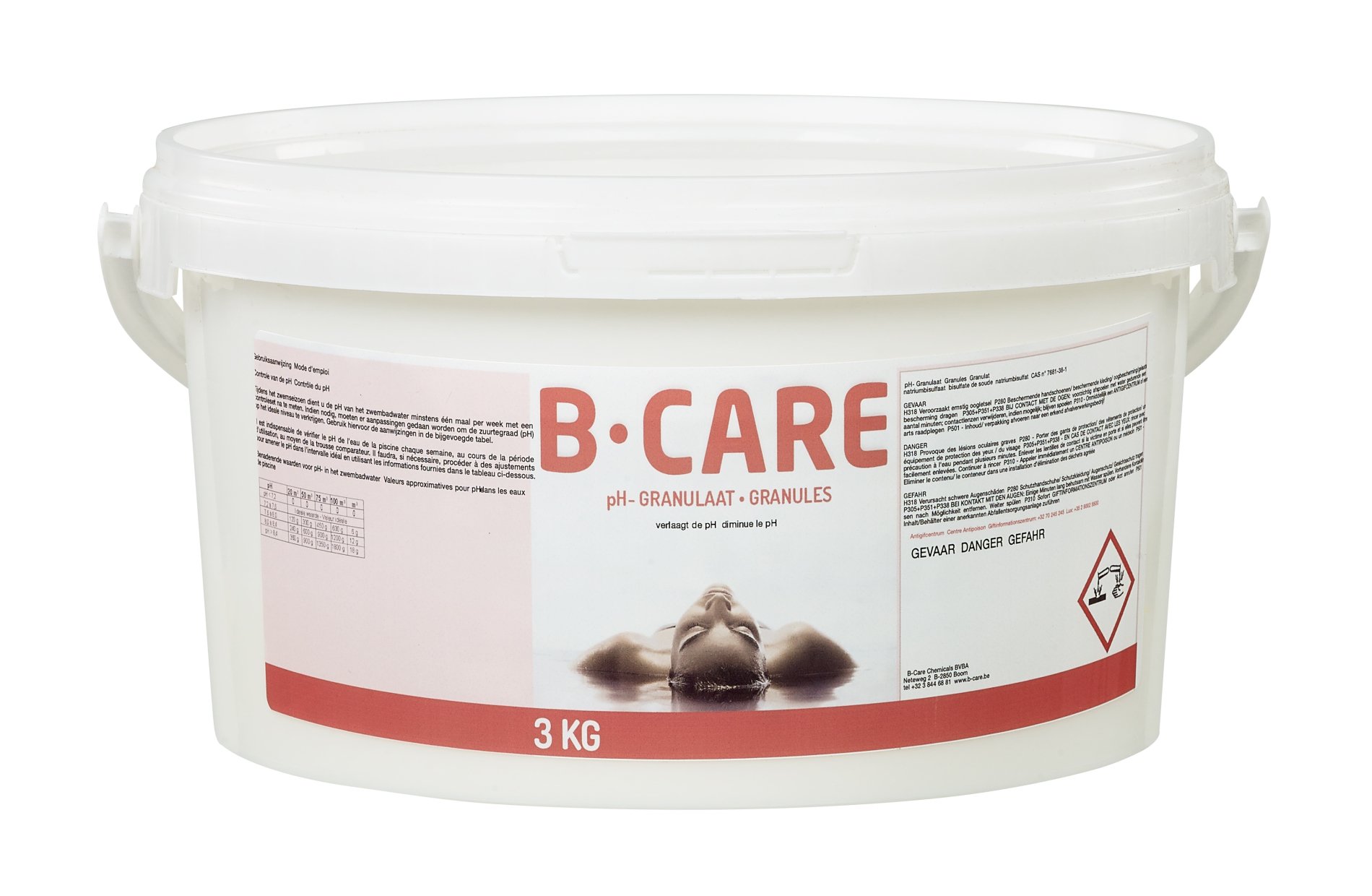 Mega pH Minus granules 3 kg | Webshop.swimmingpools.be